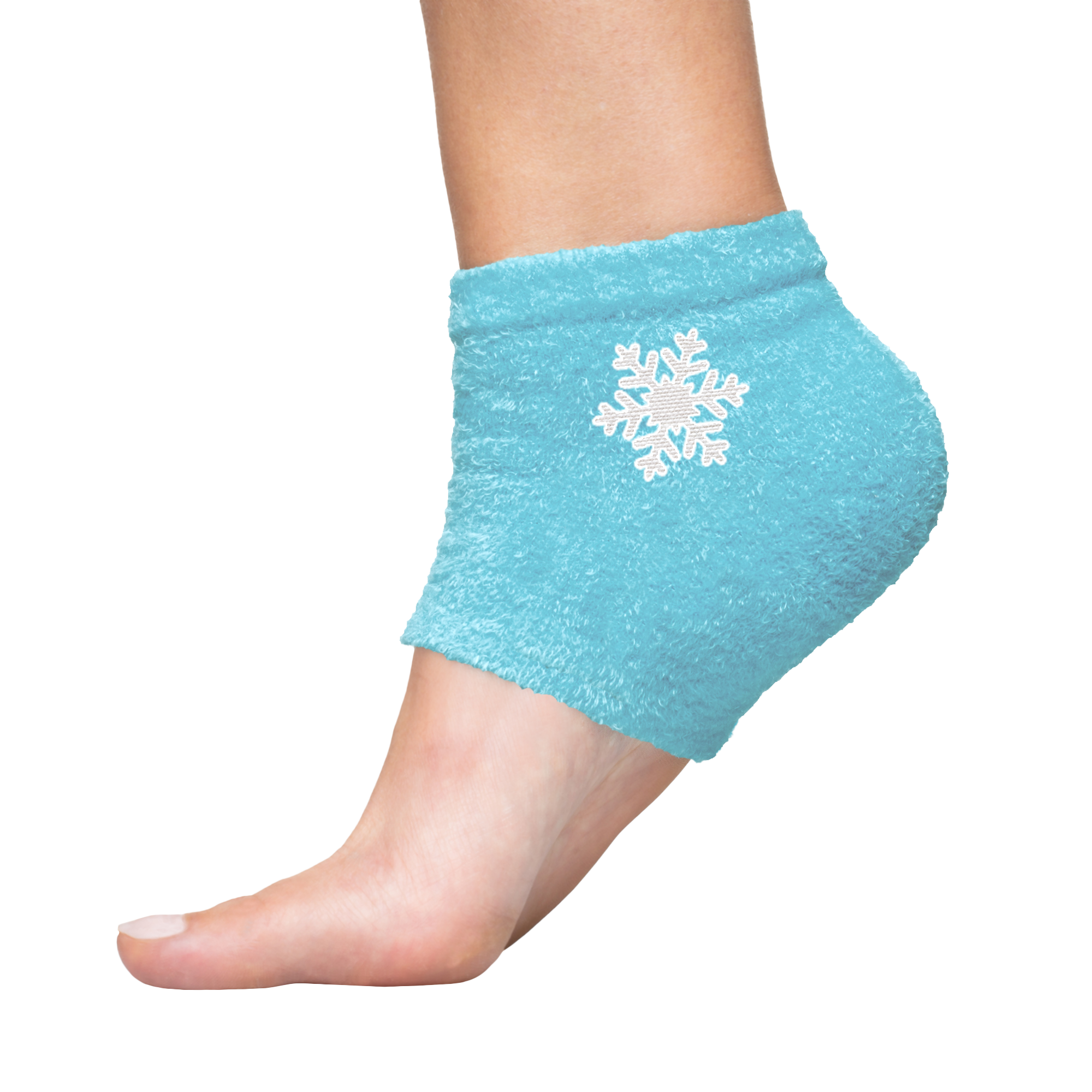 Fuzzy Moisturizing Heel Socks with Gel Treat Dry Cracked Heels – ZenToes