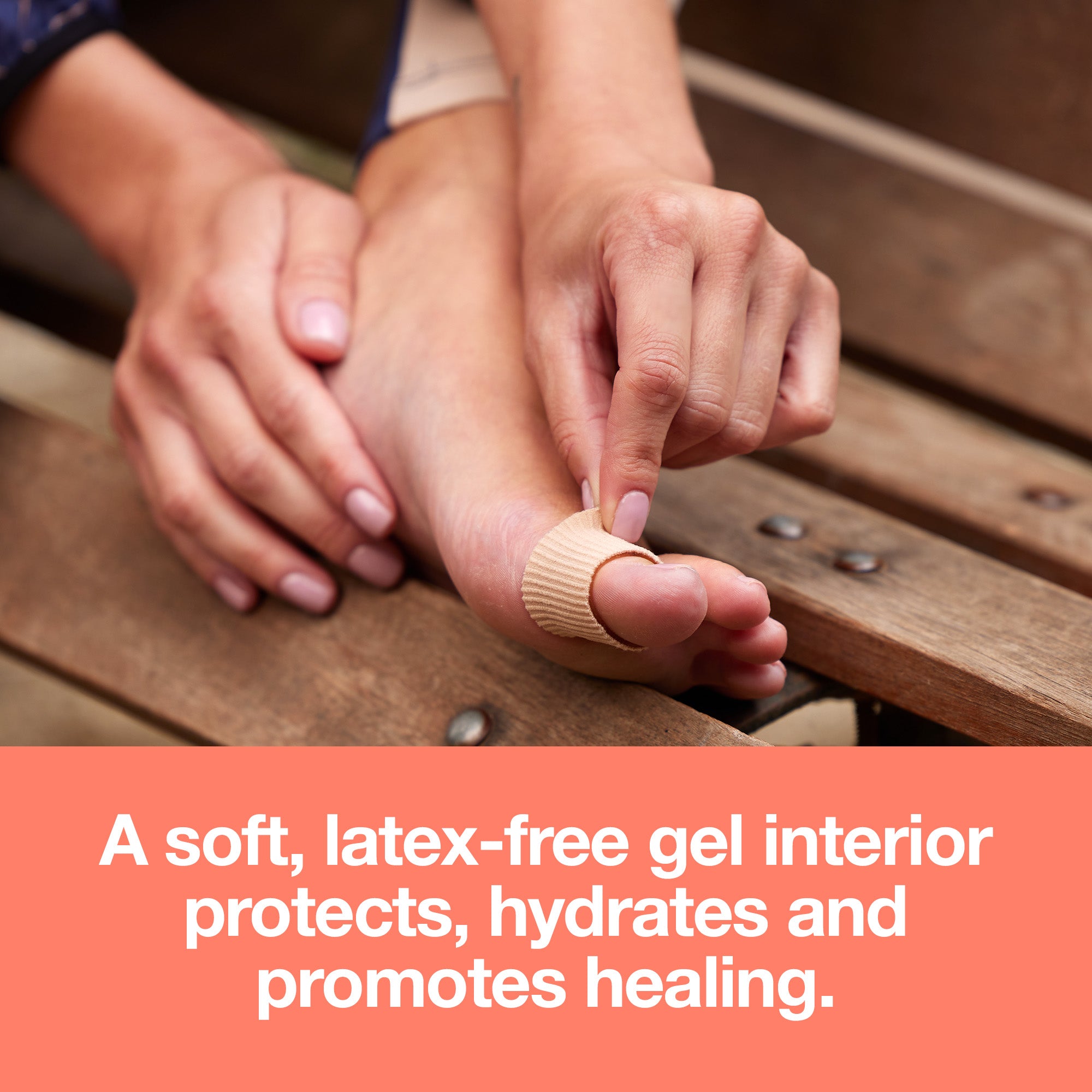 ZenToes Gel Lined Toe Tubes Protect Blisters & Corns, Relieve Toe Pain