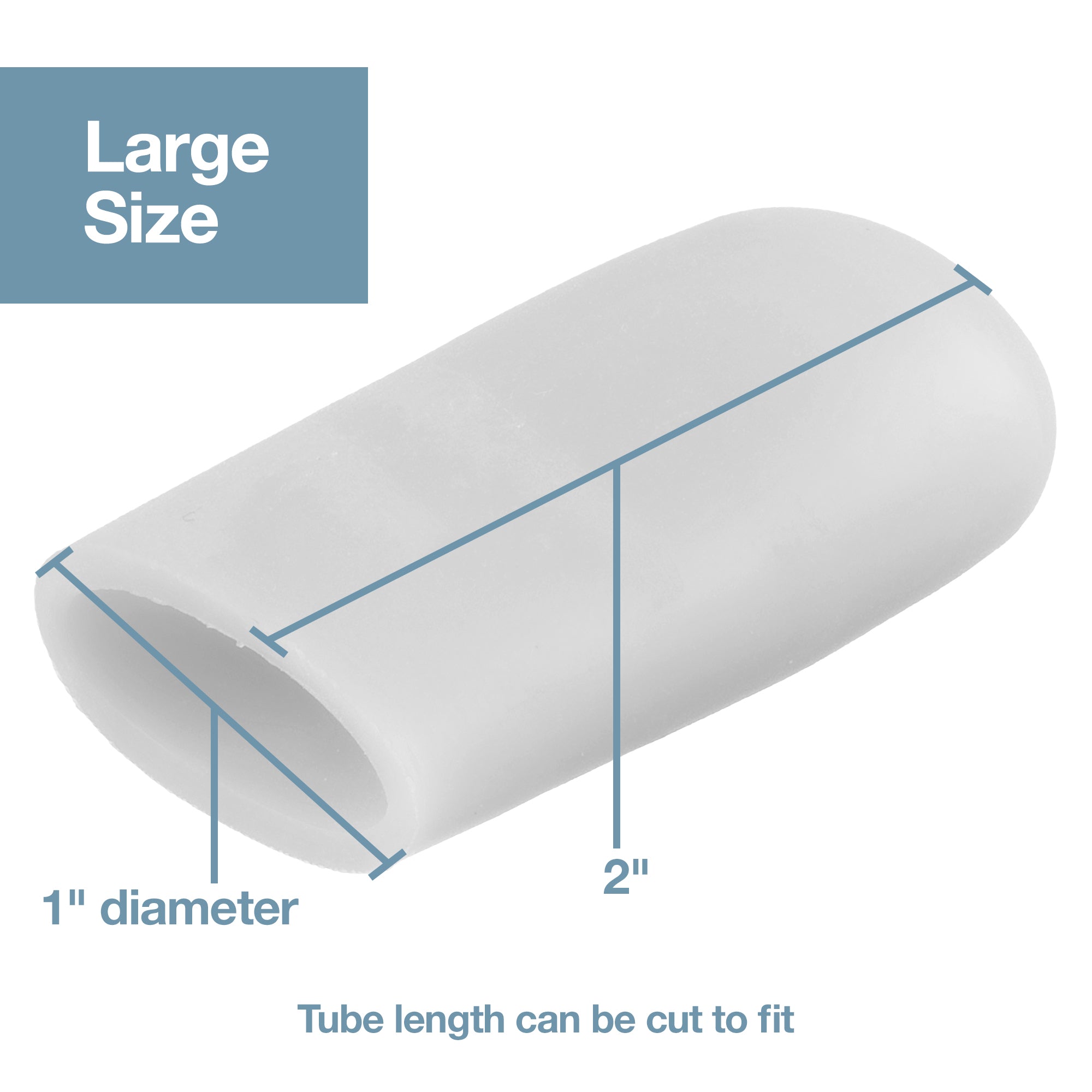 Large Gel Toe Caps Protect Ingrown Nails, Blisters & Help Big Toe Pain ...