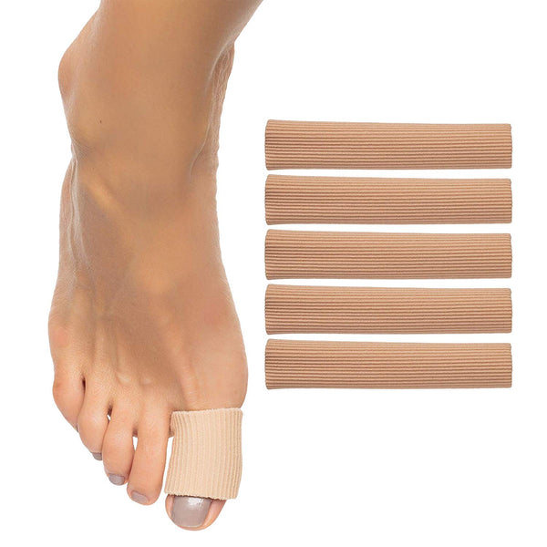 ZenToes Gel Lined Toe Tubes Protect Blisters & Corns, Relieve Toe Pain
